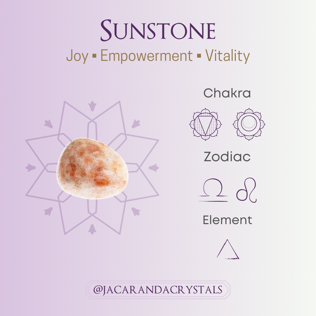 Stone Meaning - Sunstone – Jacaranda Crystals