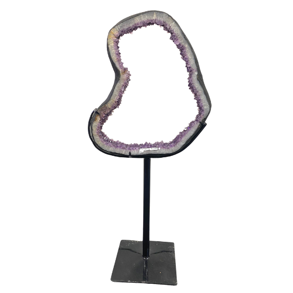 Amethyst Geode Base | Jacaranda Crystals | Natural Healing, Sydney